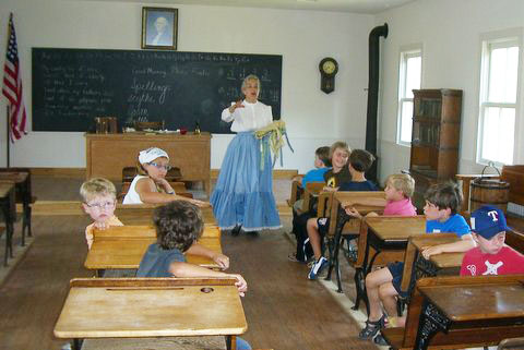 School Marm Talking | Heritage Association of Frisco, Inc